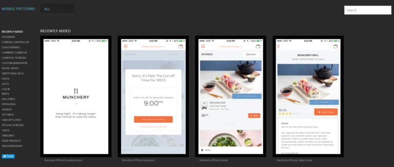 Exemples et inspirations de design pour votre application mobile