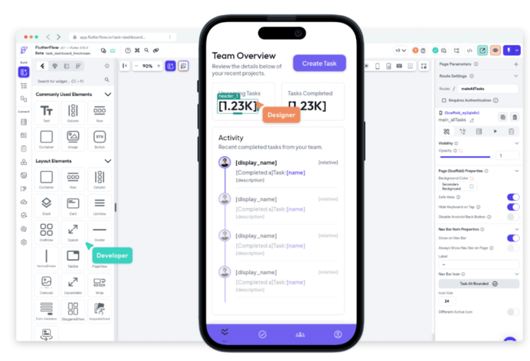 Développement Dapplication Low Code No Code Avec Flutterflow