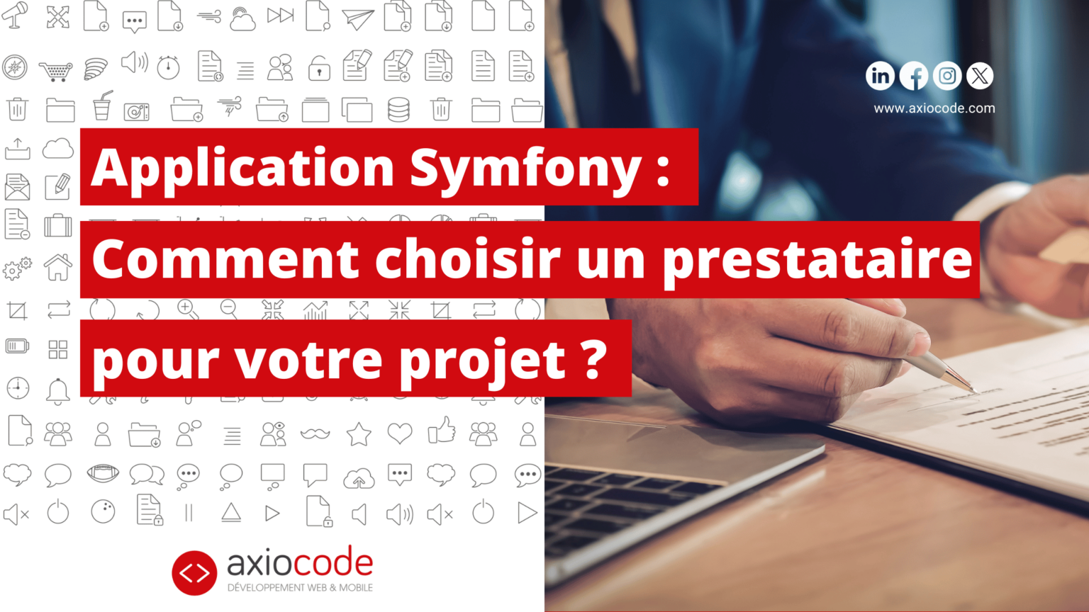 Application Symfony : comment choisir son prestataire
